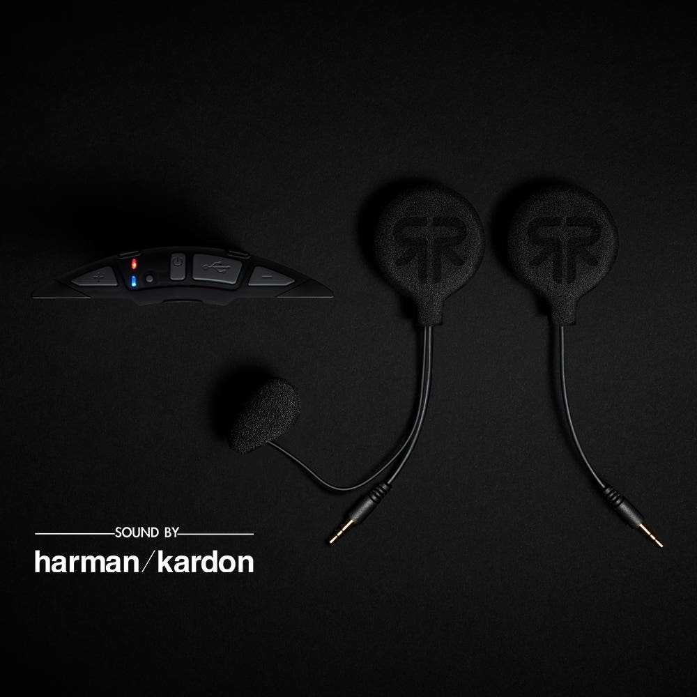 Ruroc AT4.0 Shockwave, Sound by Harman Kardon