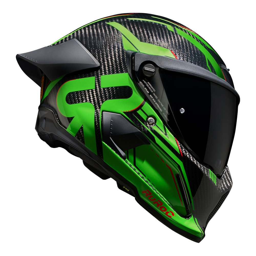 Ruroc AT4.0 TRACK Viper Green